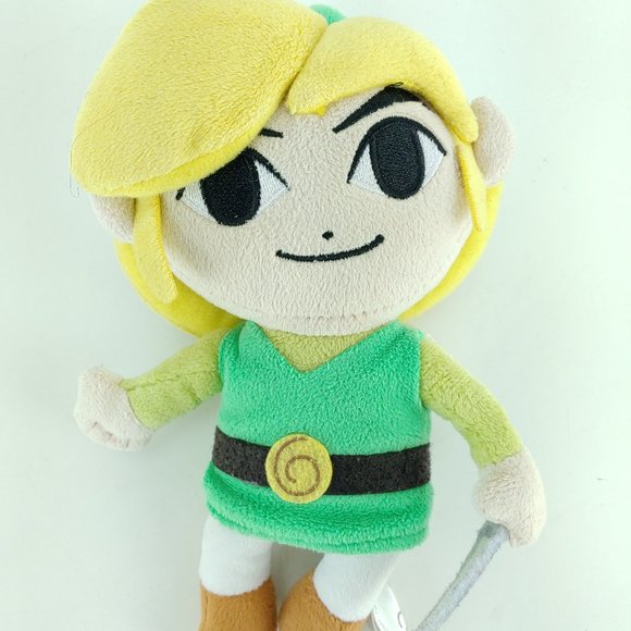 Nintendo | Toys | Nintendo Legend Of Zelda Link Plush Doll 7 24 Little ...